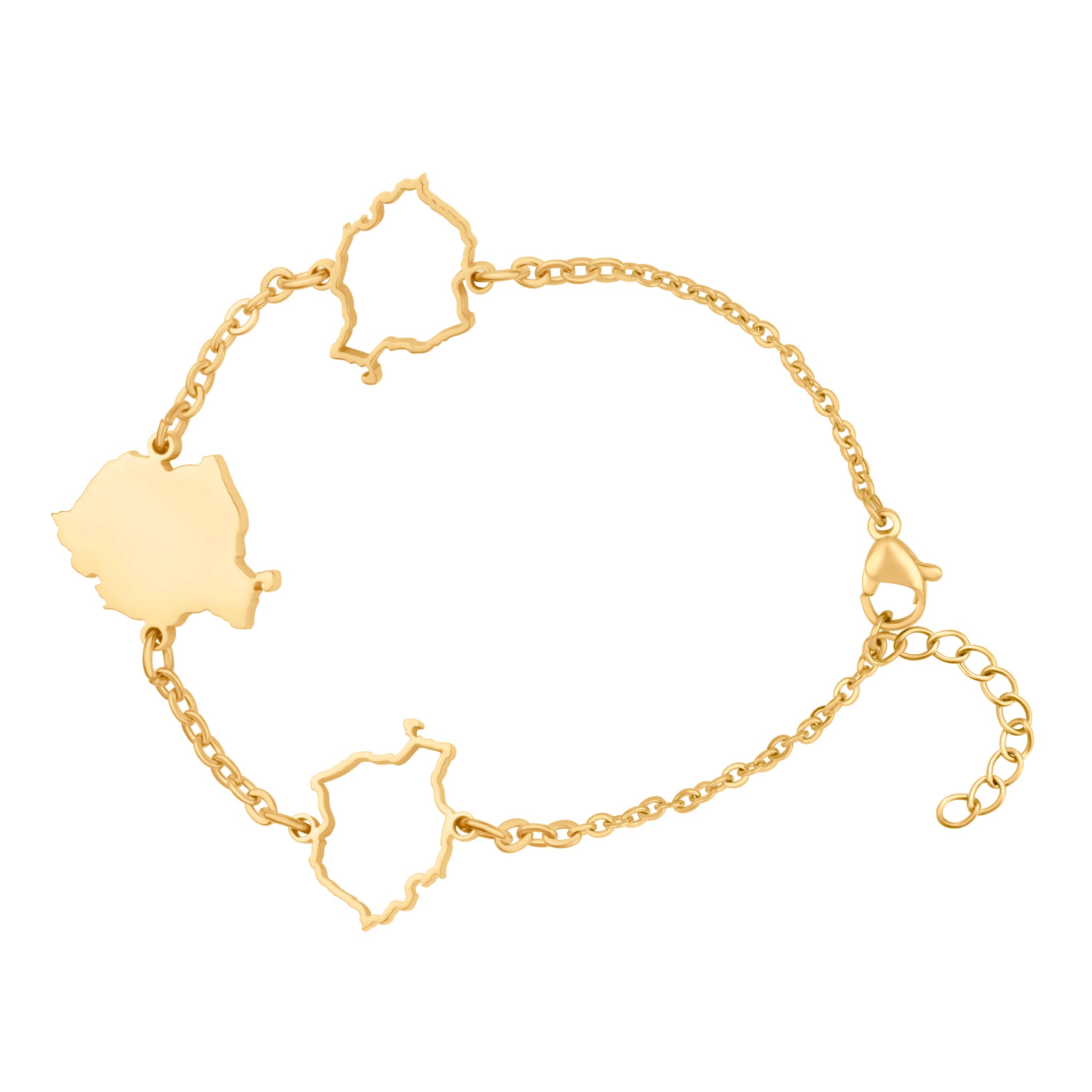 Romania map bracelet unisex | d'origine