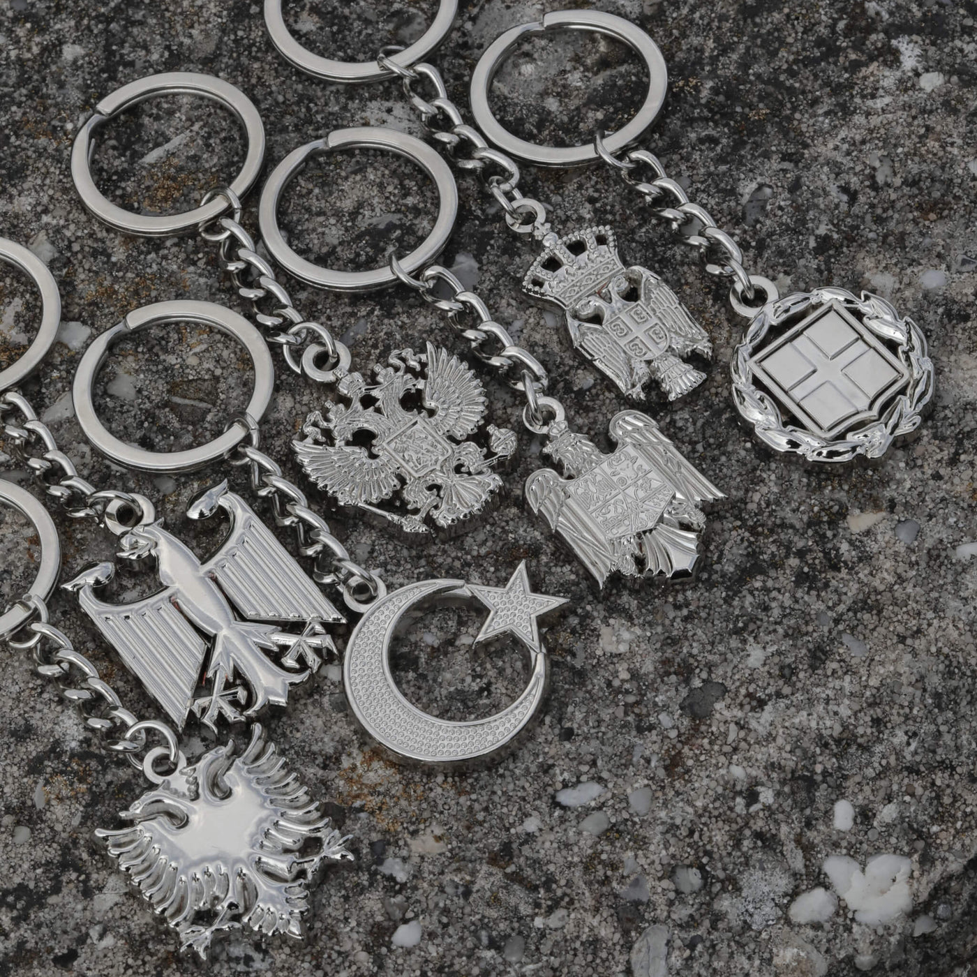 Emblem Key Rings